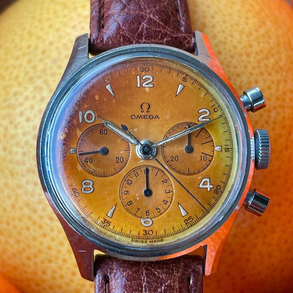 Omega "pre-speed" 2451 calibre 321 - subtinnio