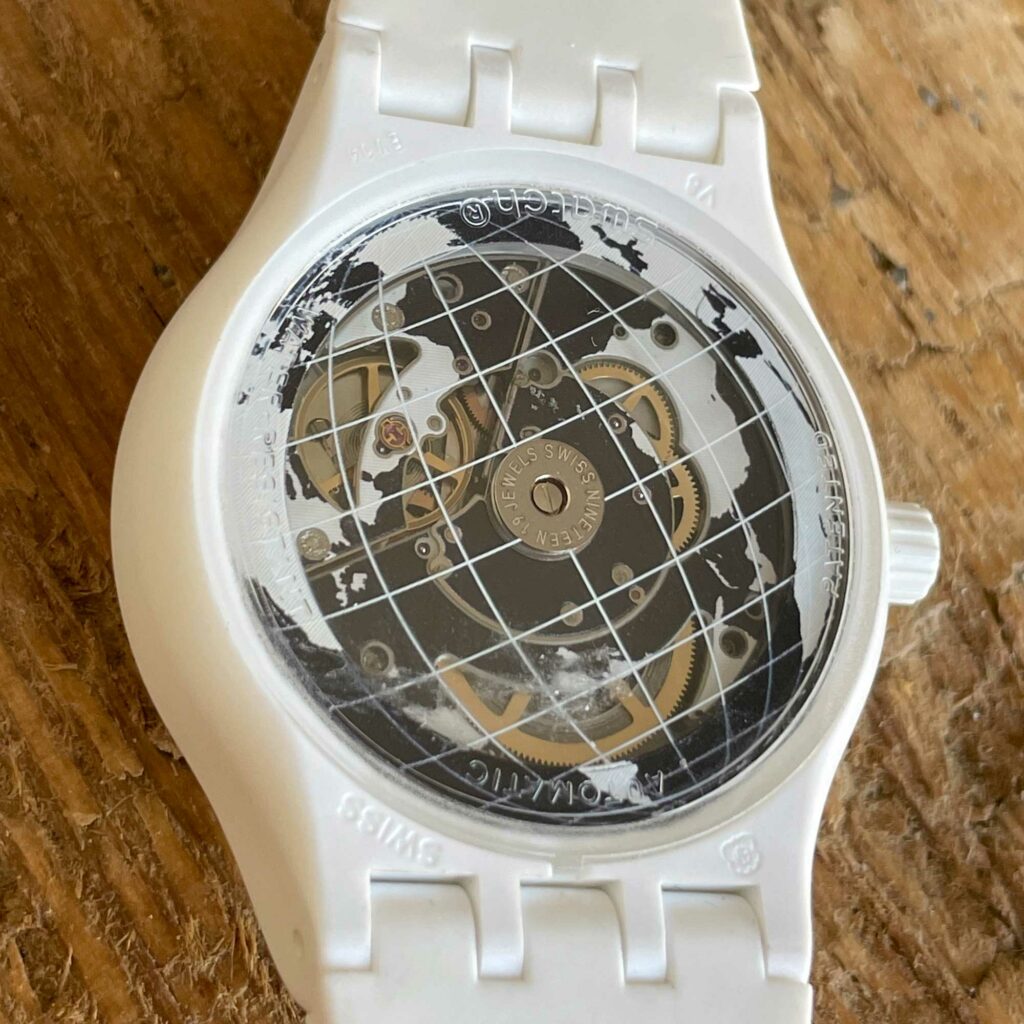 Swatch automatique Sistem Planet - subtinnio